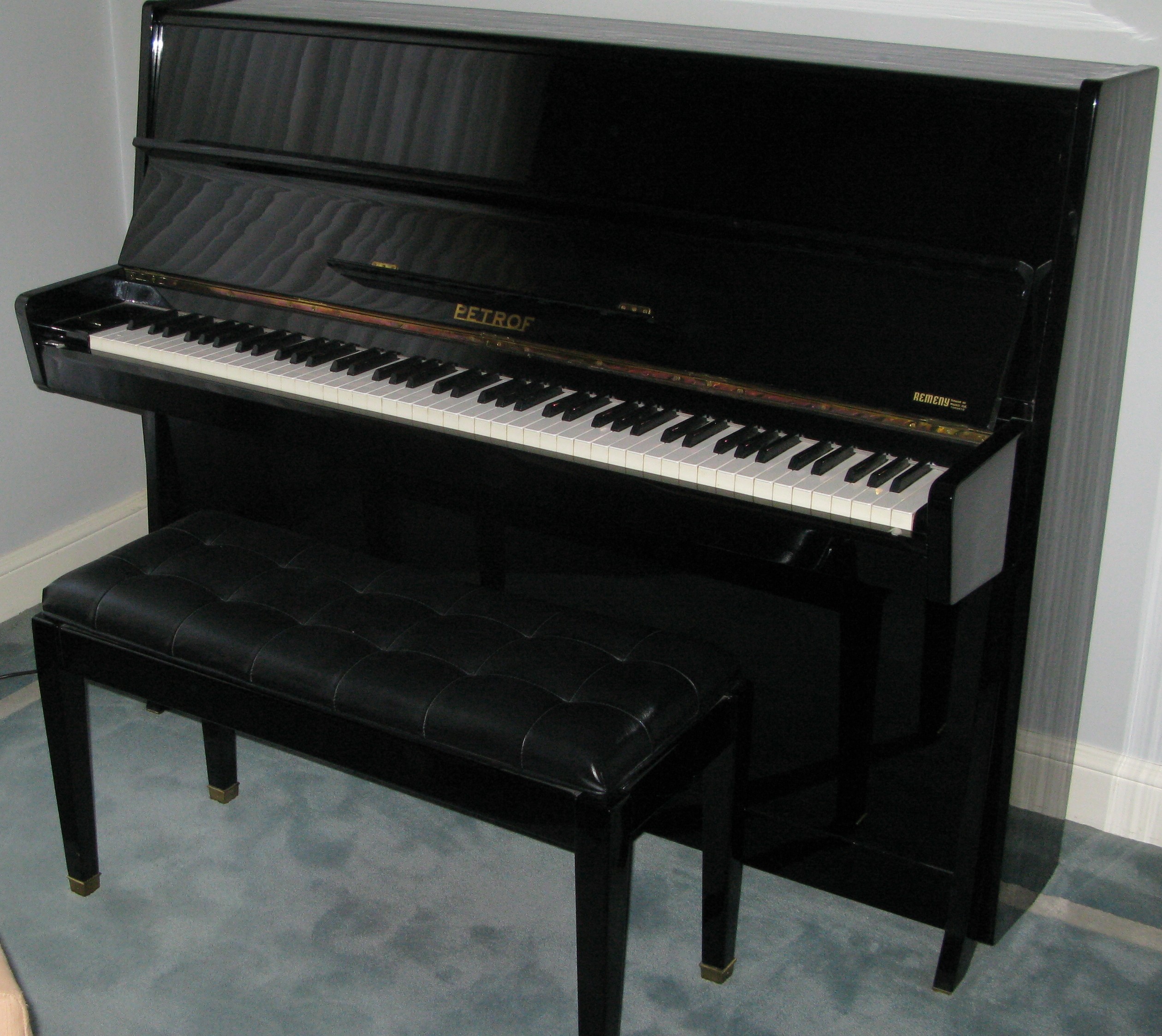 Petrof Model 114 Studio Upright Piano For Sale, Toronto